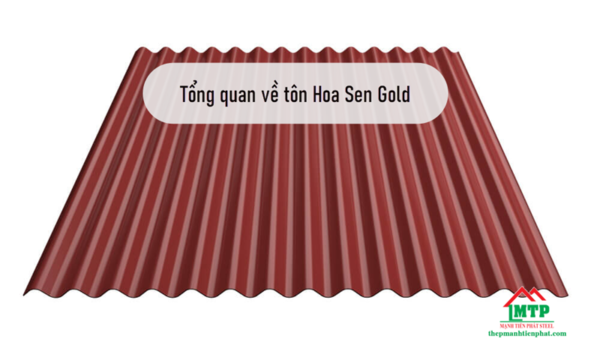 Tôn Hoa Sen Gold Siêu Bền, Siêu Chất Lượng | Mạnh Tiến Phát